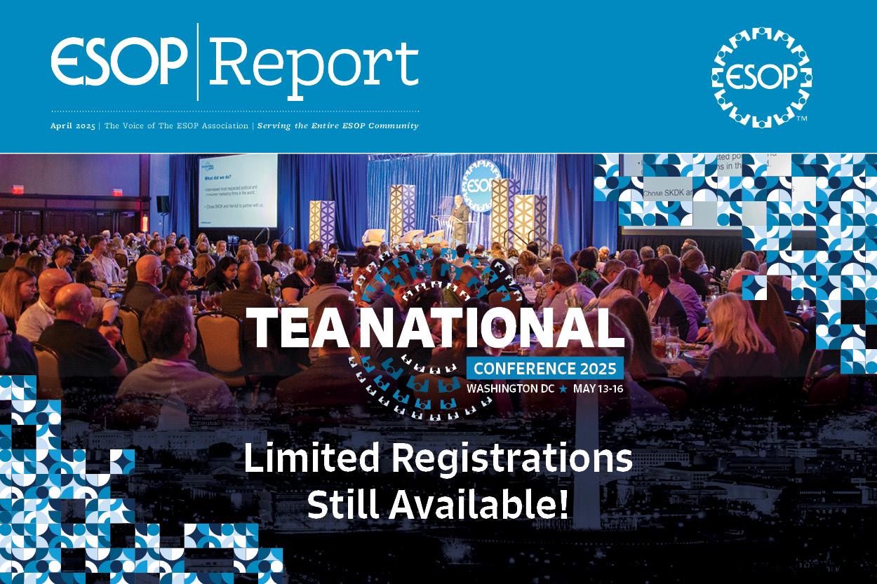 April 2025 ESOP Report | The ESOP Association